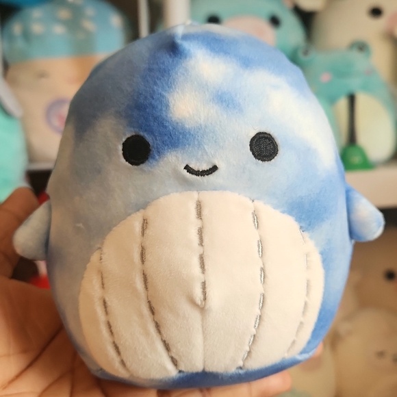 Squishmallows | Toys | Squishmallows Samir The Blue Whale 5 Stuffed ...